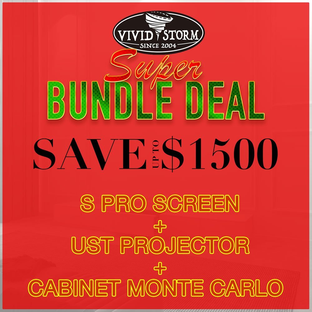 VIVIDSTORM Motorised Laser TV Cabinet Monte Carlo - VIVIDSTORM ...