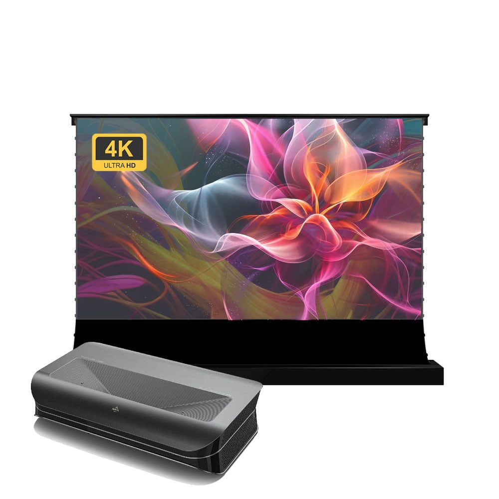 BUNDLE AWOL Vision 4K LTV-3500 Pro Triple Laser TV + VIVIDSTORM S Pro ...