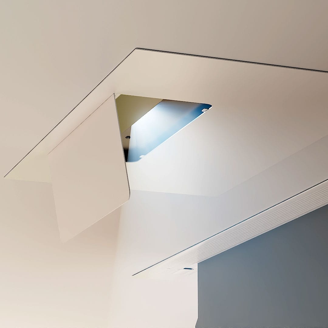 VIVIDSTORM Recessed In-Ceiling Motorized UST Projector Case ...